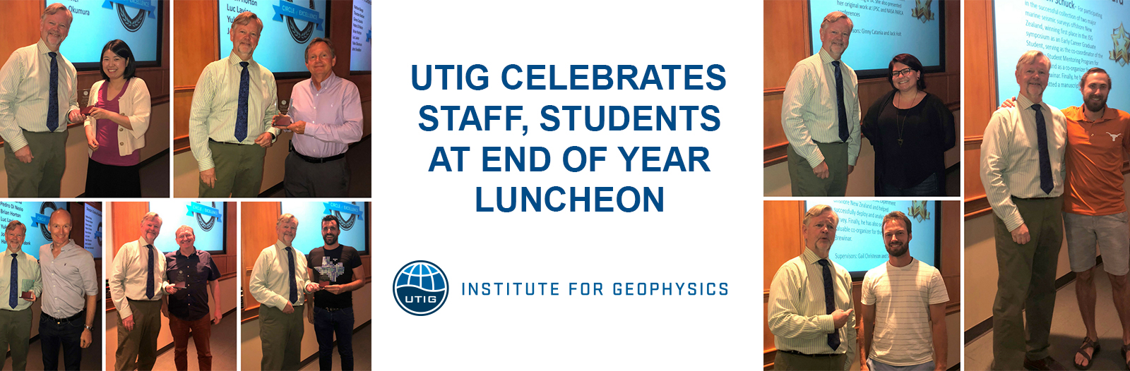 End of the Year Celebration - UT Institute for Geophysics
