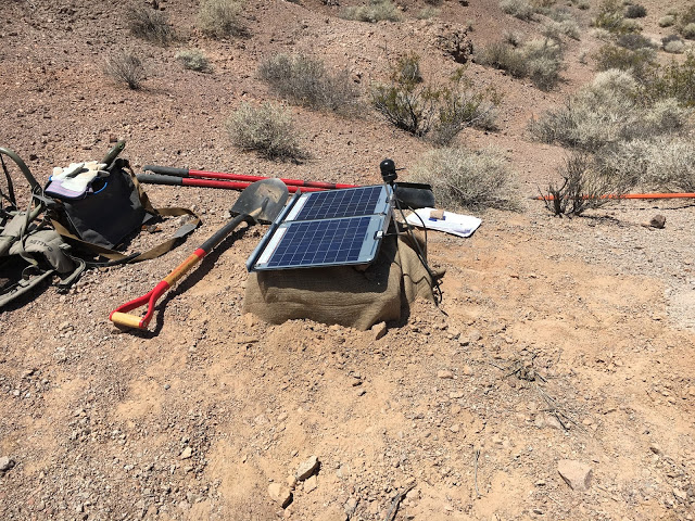 From the Field: Installing Seismic Sensors in the Mojave Desert - UT ...