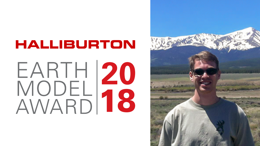Graduate Researcher Landon Lockhart Earns Halliburton Landmark Earth ...