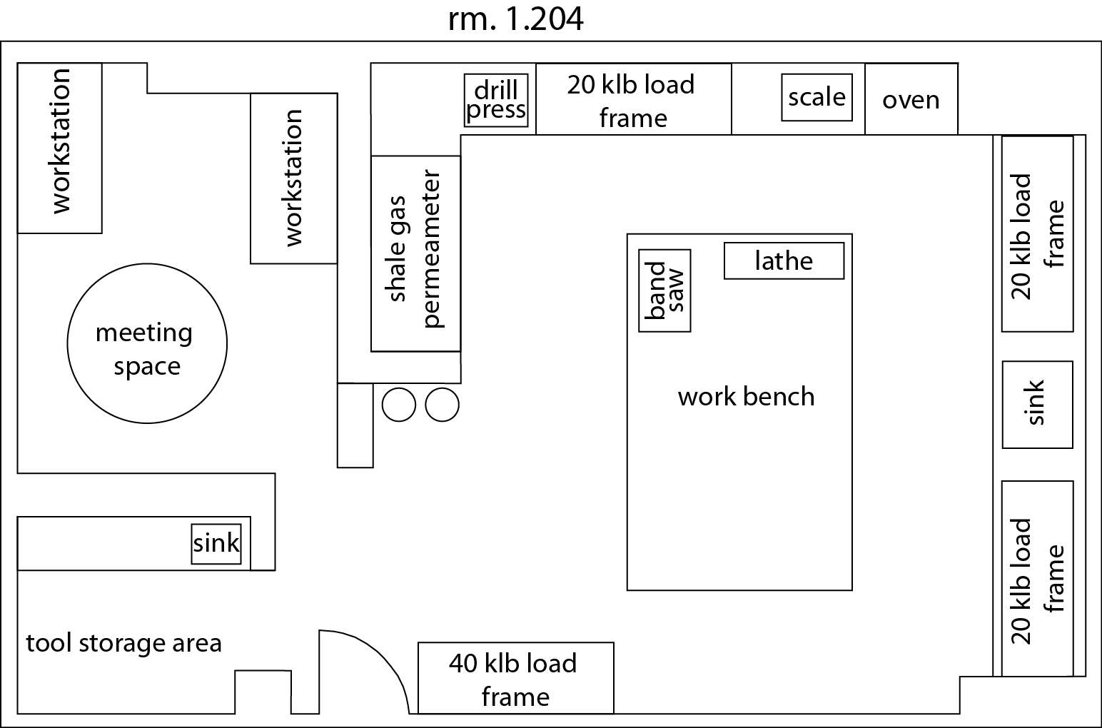Lab Floor Plans - UT Institute for Geophysics